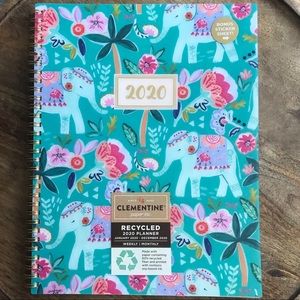 Clementine Paper Inc. | Office | Clementine 220 Elephant Flower Planner ...